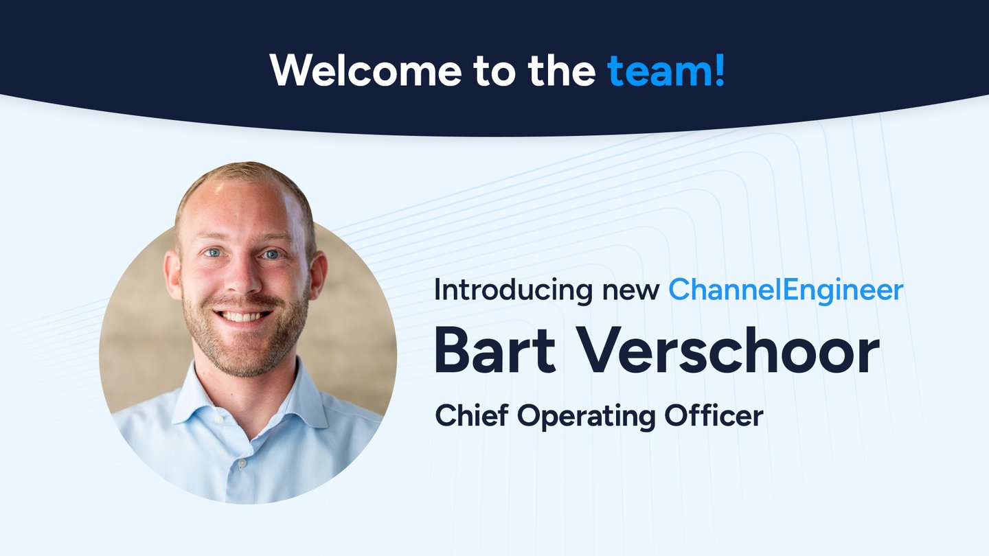 ChannelEngine welcomes Bart Verschoor as new Chief Operating Officer