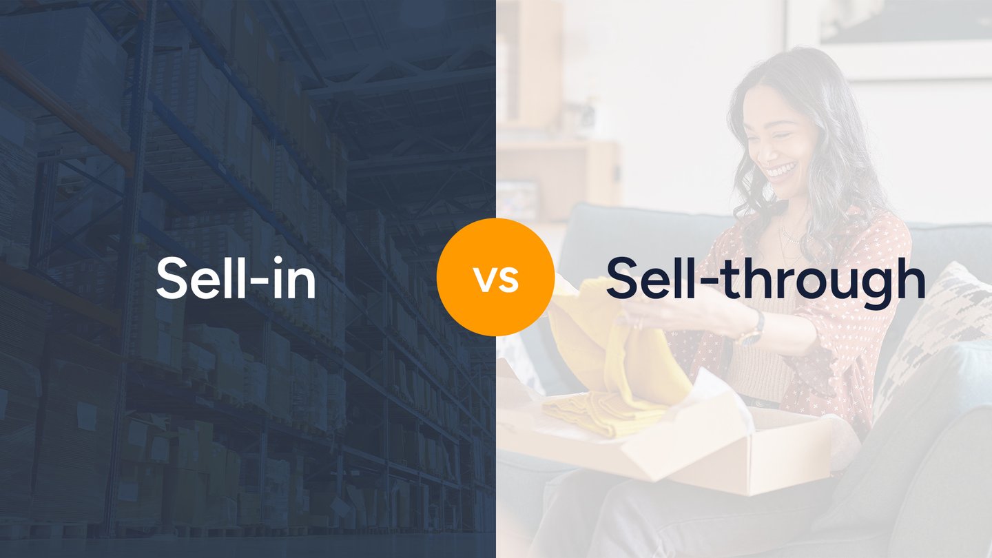 Sell-in vs. Sell-through - Understanding essential ecommerce metrics