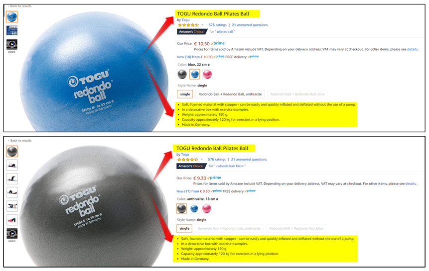 Amazon product variations: What are they, when to use them, and how to ...