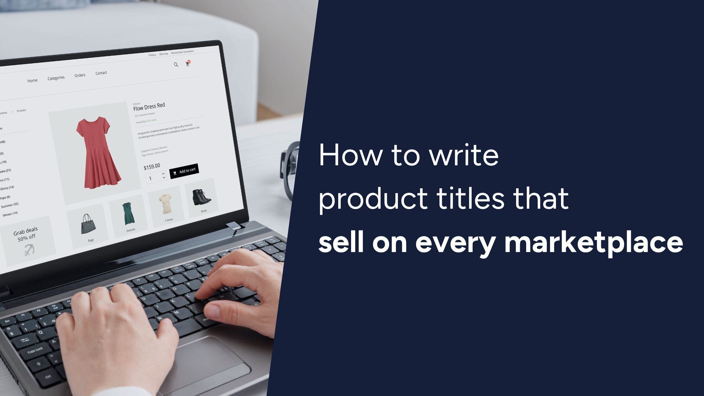 How to write product titles that sell on every marketplace